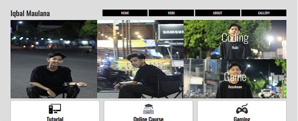 Portfolio Tailwind CSS